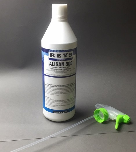 Alisan 508 disinfettante per superfici 1 litro | Steroglass